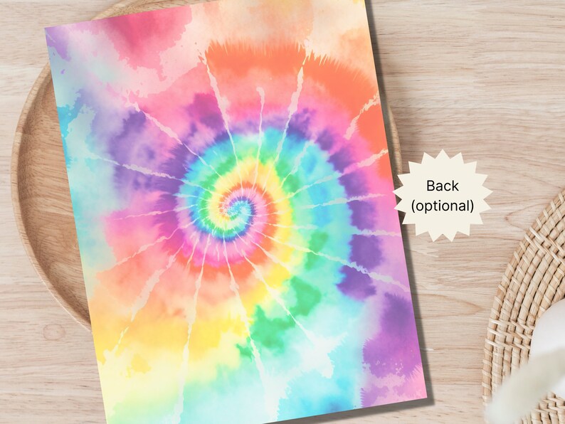 EDITABLE, Tie Dye Party, Tie Dye Birthday Invitation, Rainbow Birthday ...
