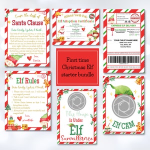 Christmas Elf Introduction, Elf Kit, Letter From Santa, Elf Printable ...