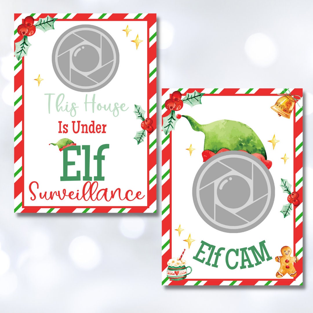 Christmas Elf Introduction Elf Kit Letter From Santa Elf Etsy