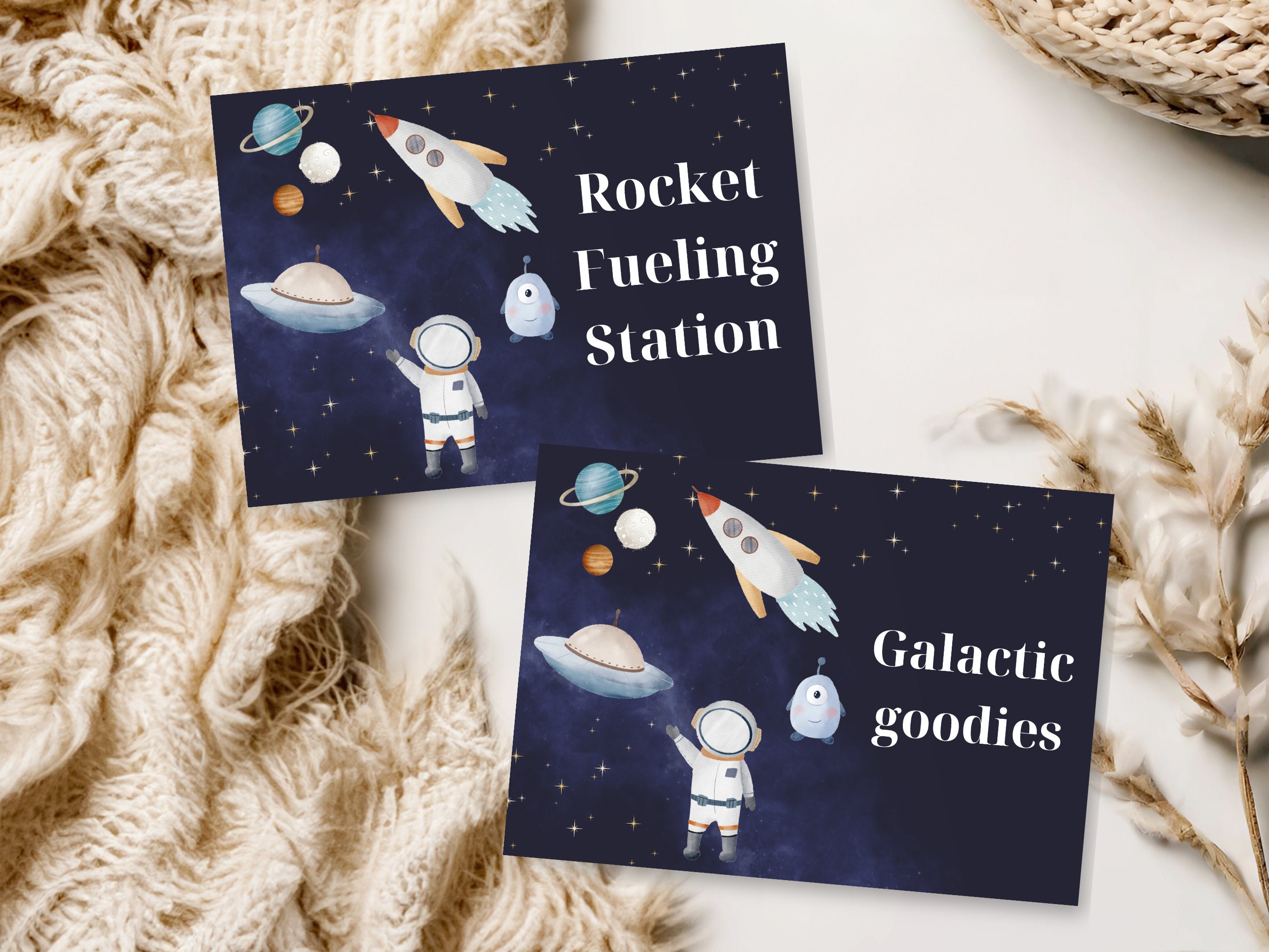 Editable Food Labels Outer Space Birthday, Outer Space Party Food Tents ...