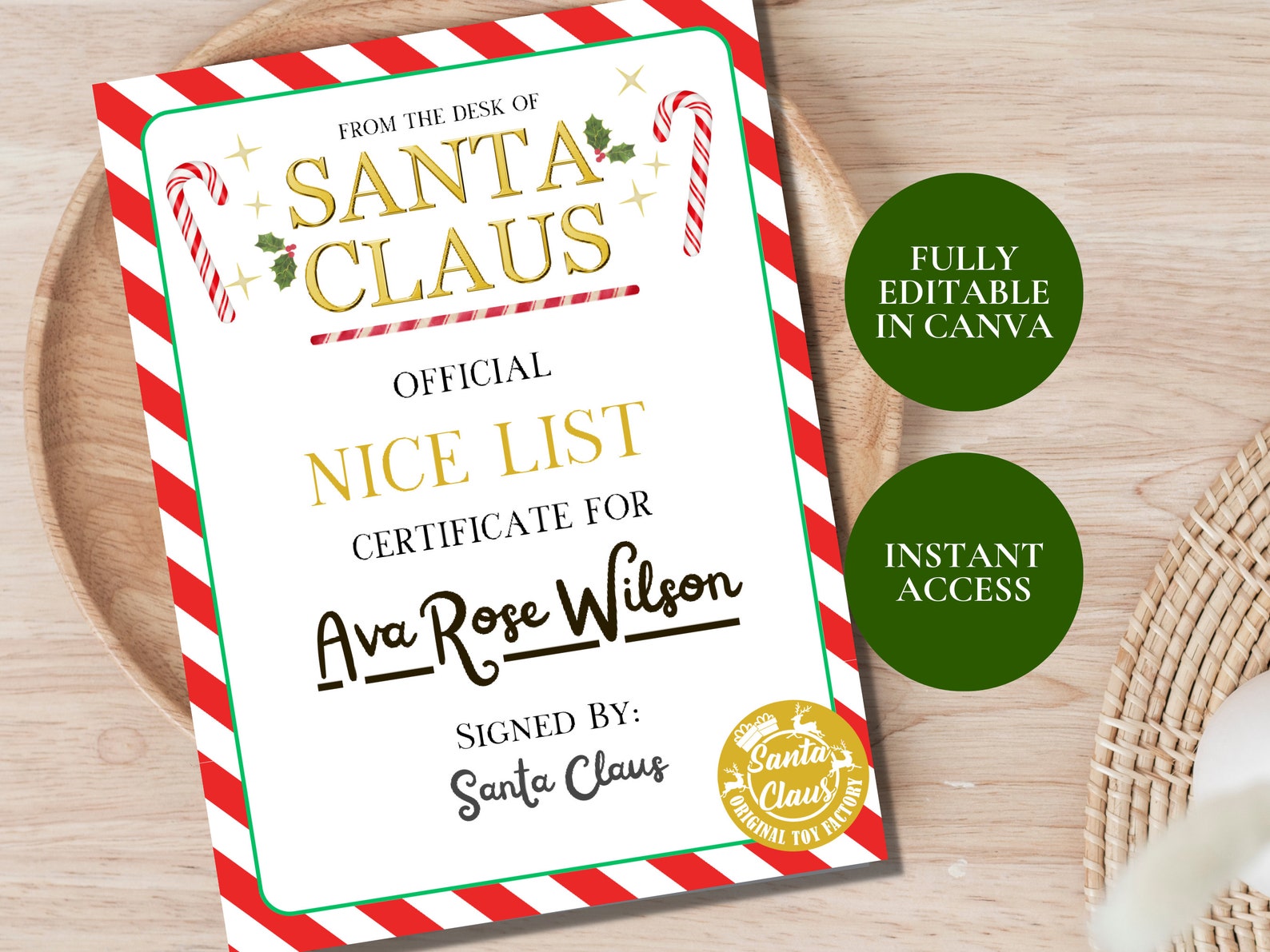 Letter From Santa, Secret Santa Ideas, Santa Letters, Nice List ...