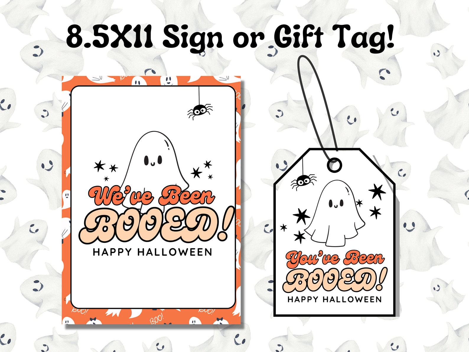 Youve Been Booed, Weve Been Booed, Halloween Printable, Halloween Gift ...