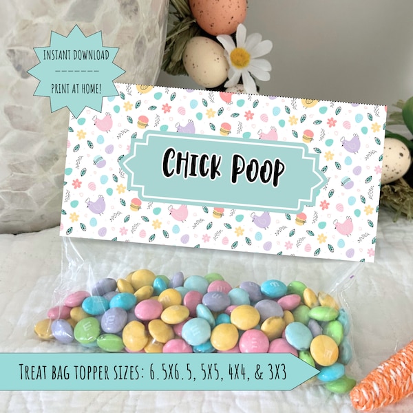 Treat Bag Topper - Etsy