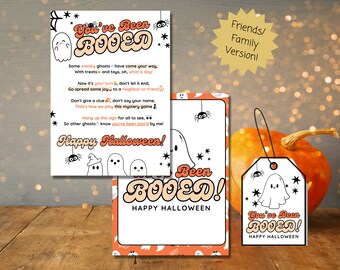 Youve Been Booed, Weve Been Booed, Halloween Printable, Halloween Gift ...