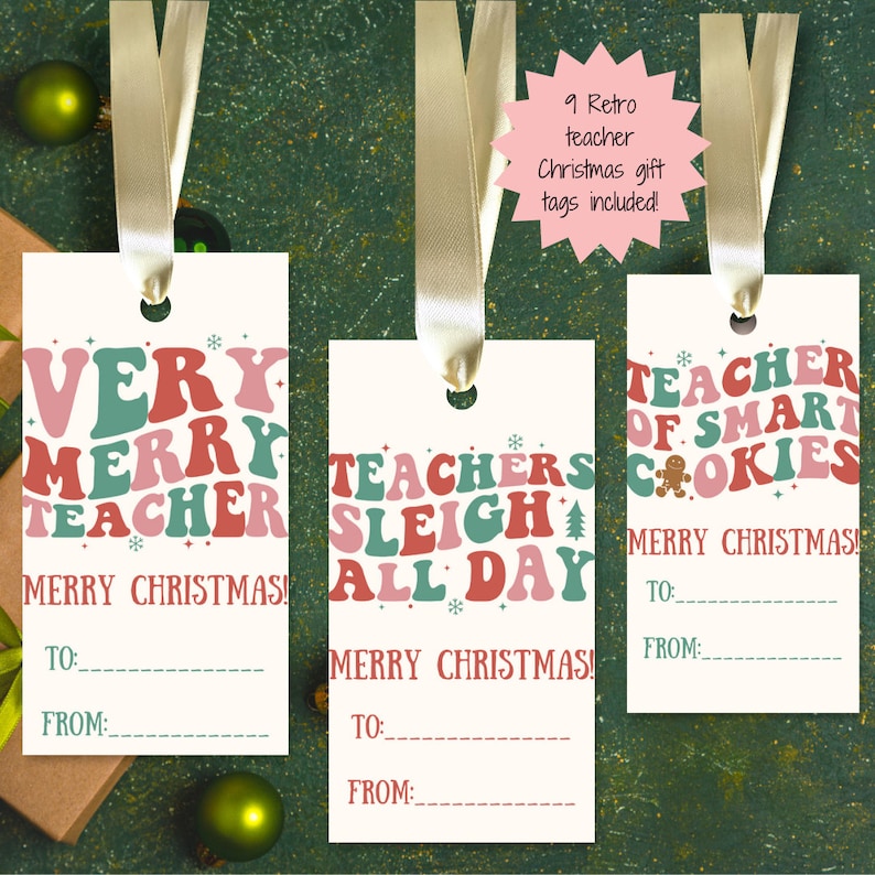 Teacher Appreciation Printable Tags Teacher Appreciation - Etsy