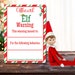 Christmas Elf Introduction, Elf Kit, Letter From Santa, Elf Printable ...