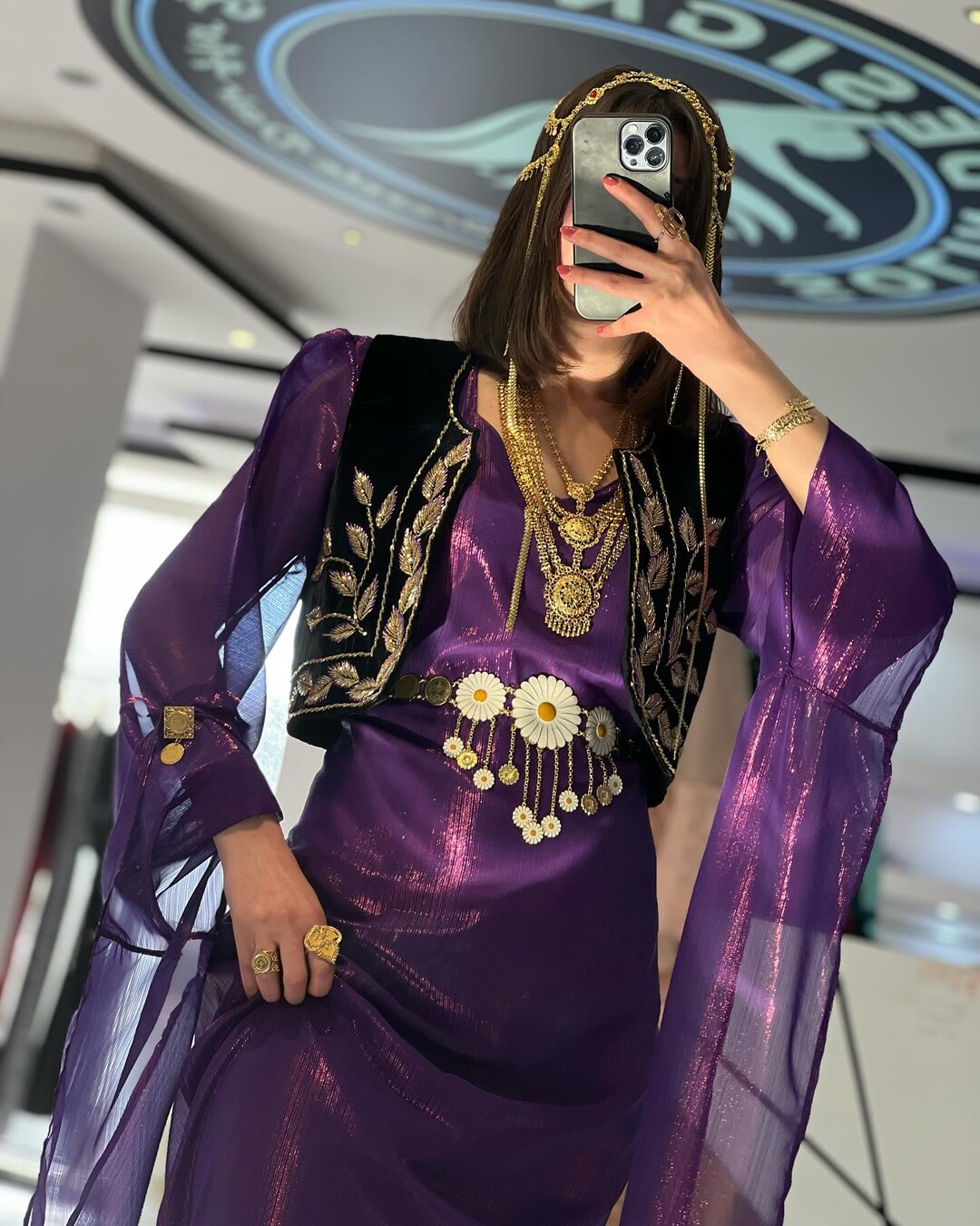 Kurdish Dress Traditional Kaftan Abaya, Kras Fistan Newroz Wedding ...