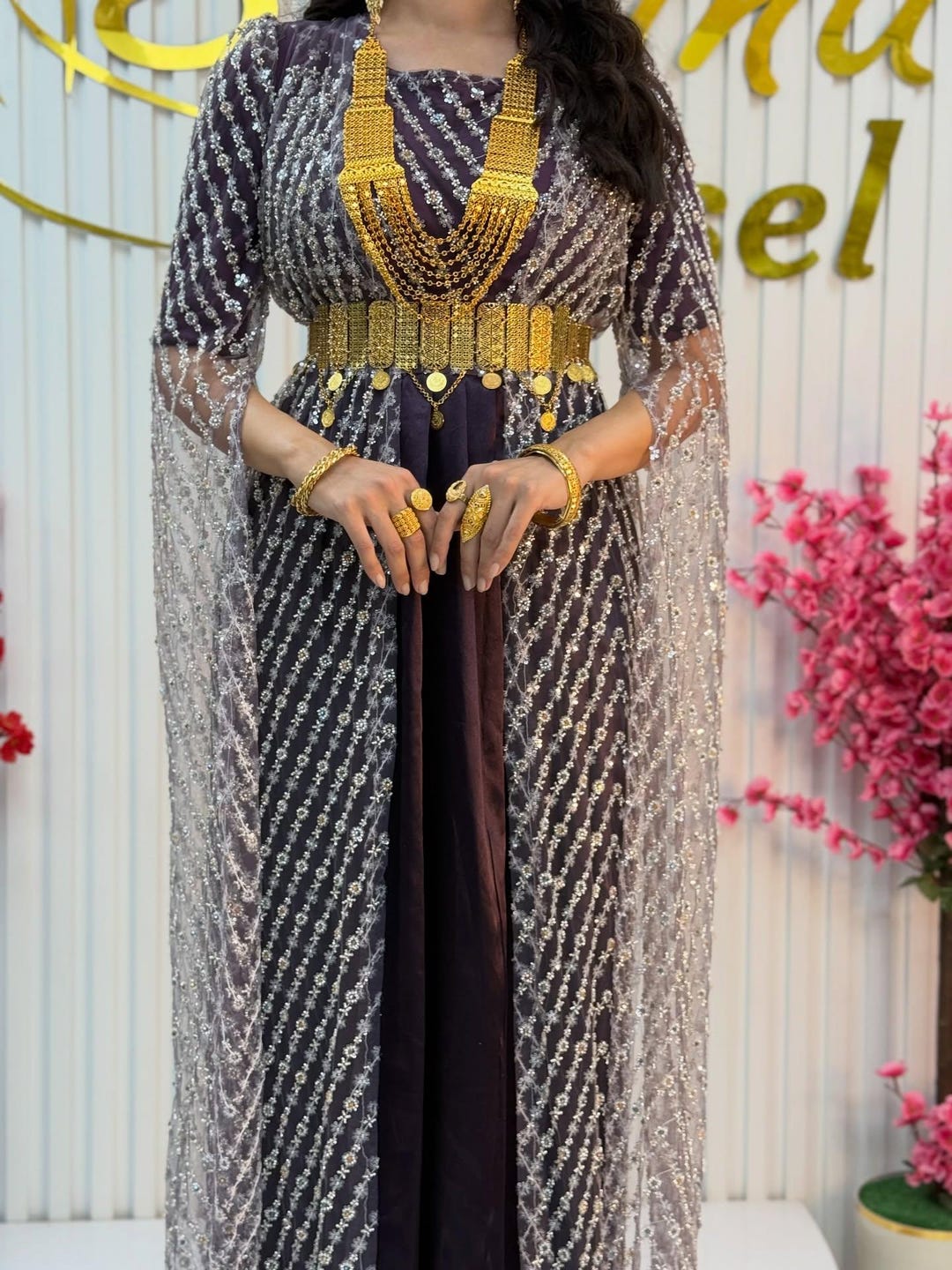 Kurdish Dress Traditional Kaftan Abaya, Kras Fistan Newroz Wedding ...