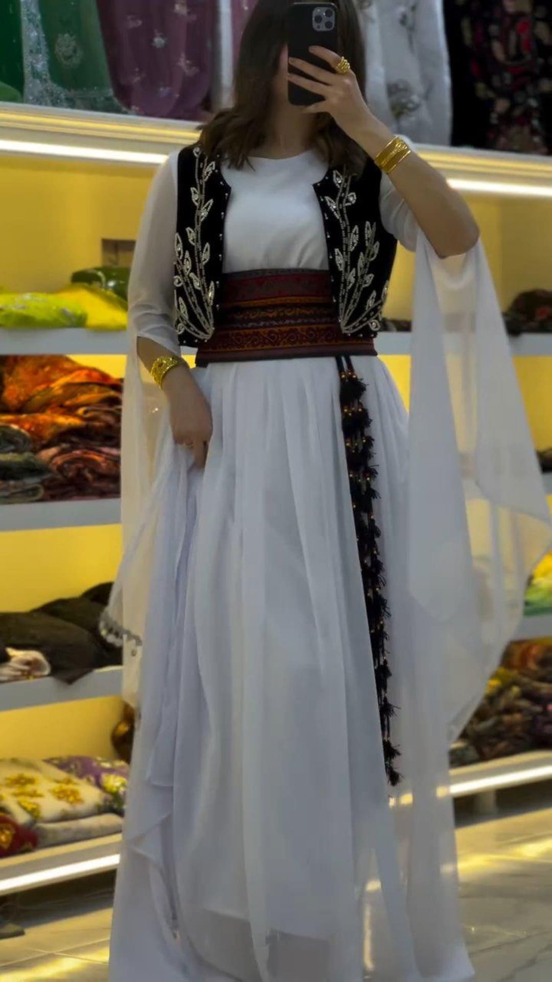 Kurdish Dress Traditional Kaftan Abaya, Kras Fistan Newroz Wedding ...