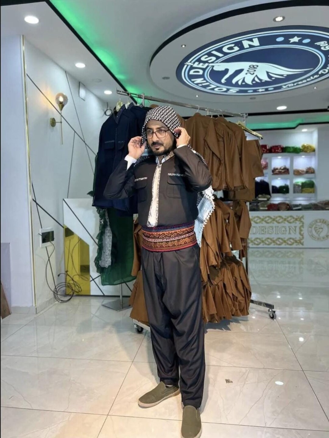 Kurdish Men’s Traditional Wedding Outfit Shal U Shepik - Etsy