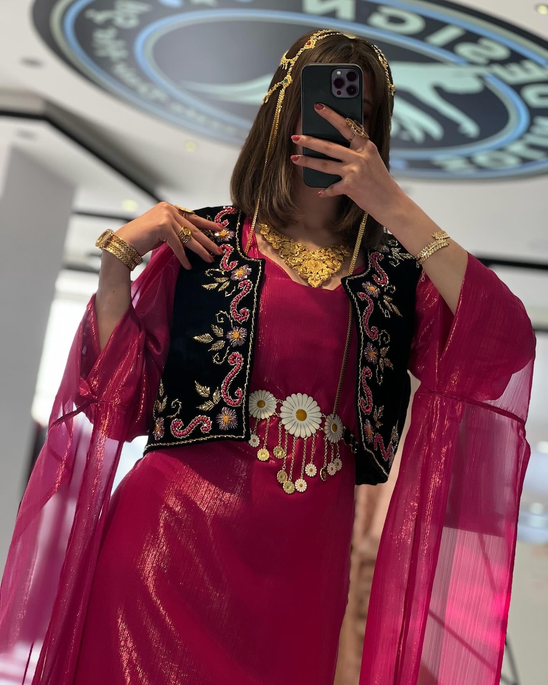 Kurdish Dress Traditional Kaftan Abaya, Kras Fistan Newroz Wedding ...