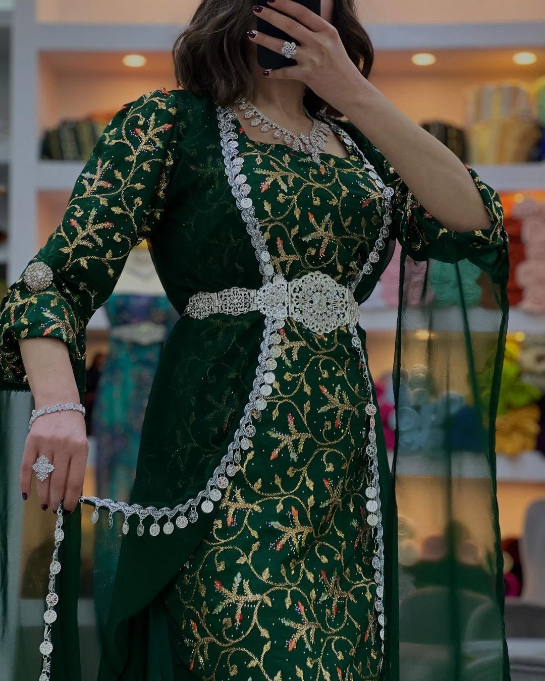 Kurdish Dress Traditional Kaftan Abaya, Kras Fistan Newroz Wedding ...