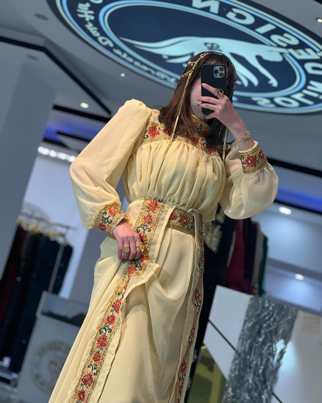 Assyrian Dress Traditional Authentic Standard Size - Etsy