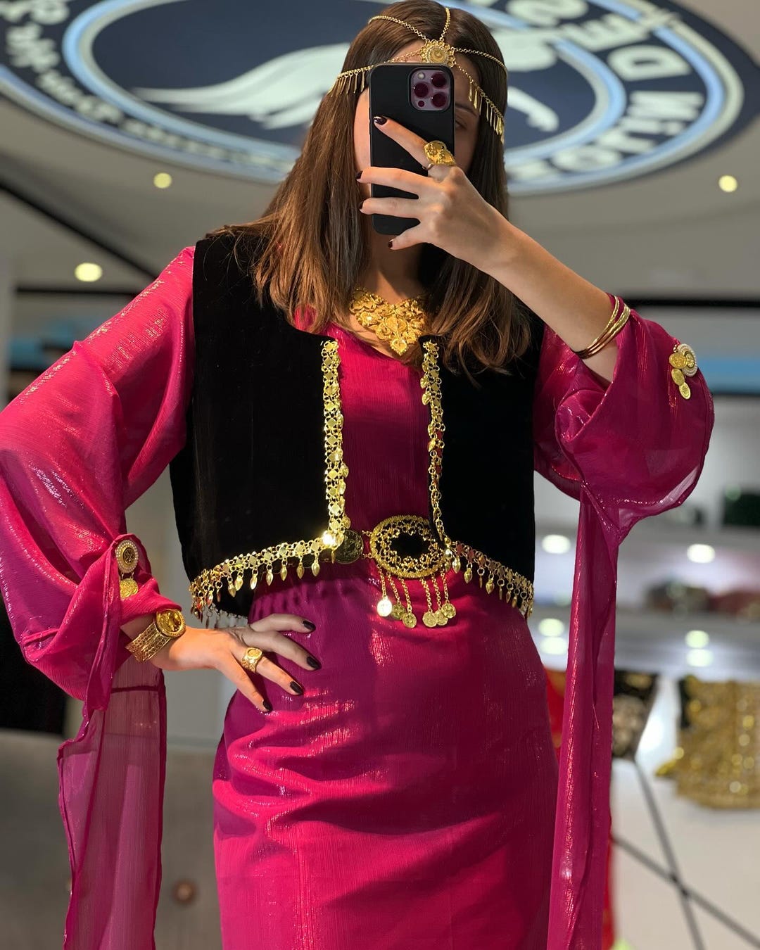 Kurdish Dress Traditional Kaftan Abaya, Kras Fistan Newroz Wedding ...