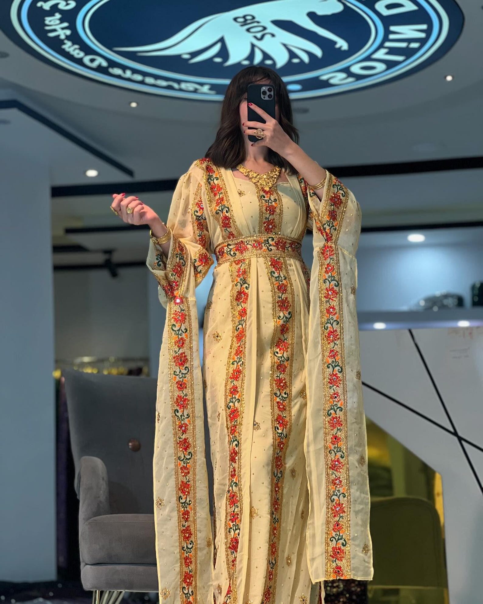 Kurdish Dress Traditional Kaftan Abaya, Kras Fistan Newroz Wedding ...