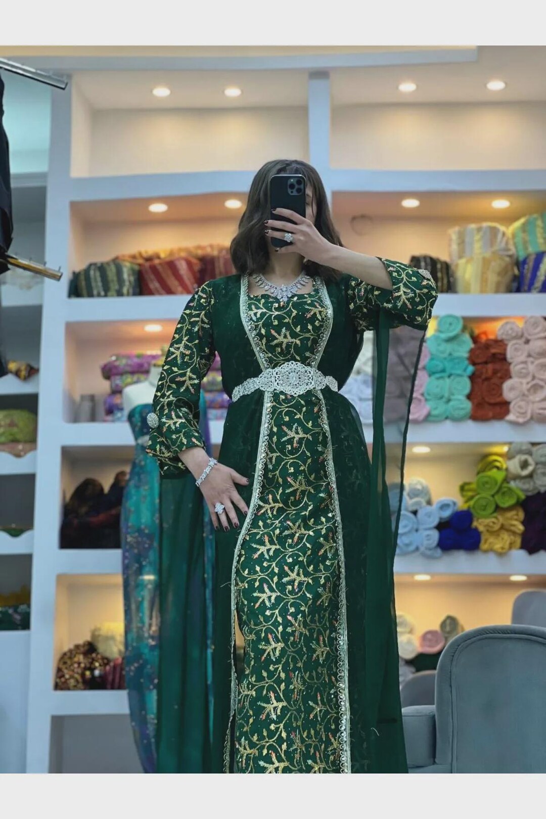 Kurdish Dress Traditional Kaftan Abaya, Kras Fistan Newroz Wedding ...