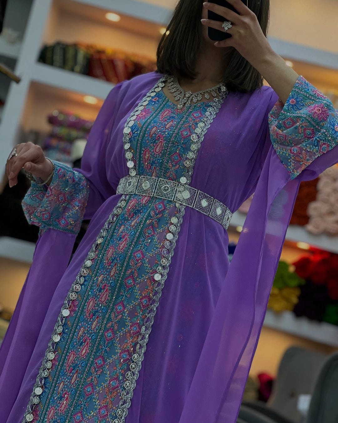Kurdish Dress Traditional Kaftan Abaya, Kras Fistan Newroz Wedding ...