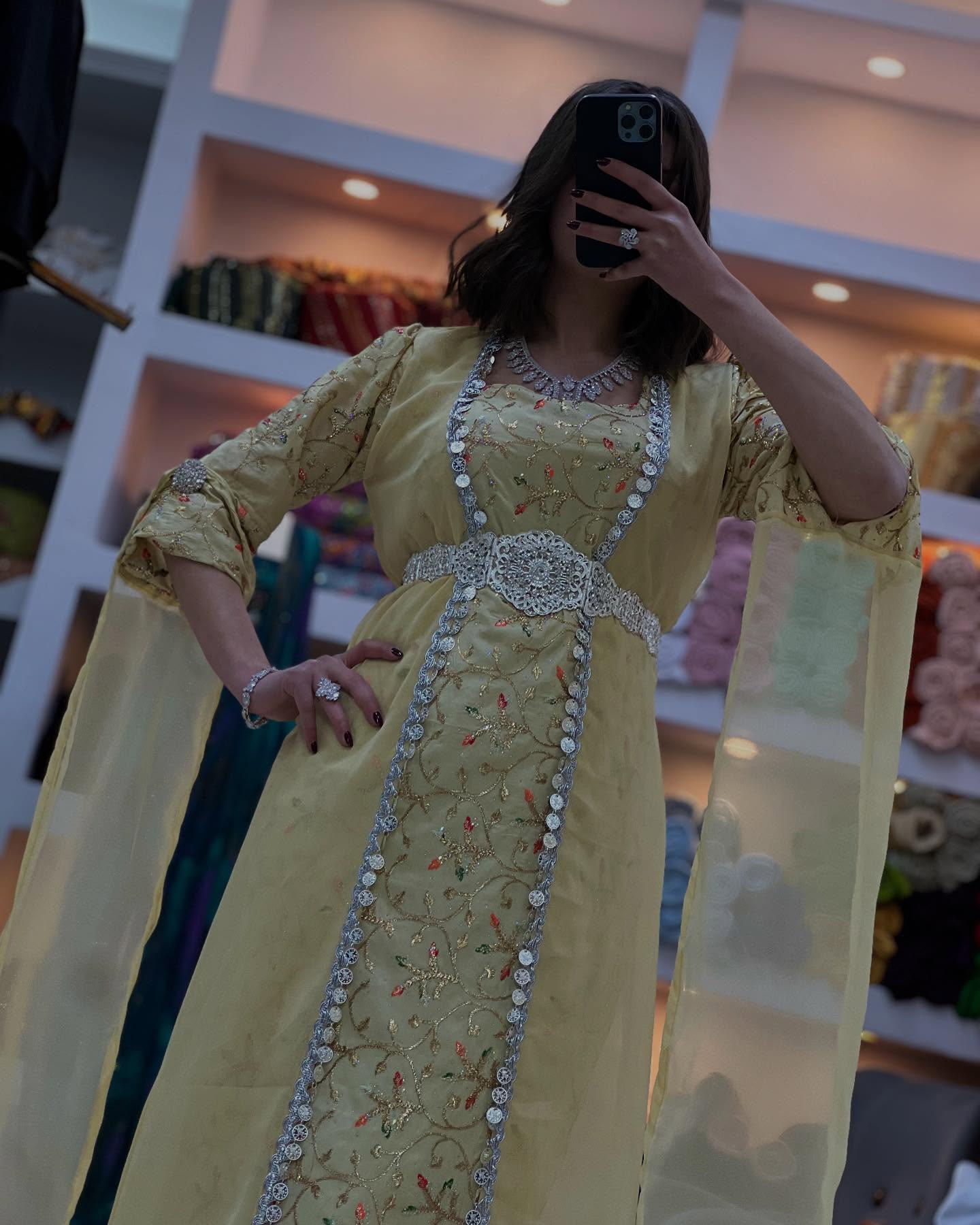 Kurdish Dress Traditional Kaftan Abaya, Kras Fistan Newroz Wedding ...