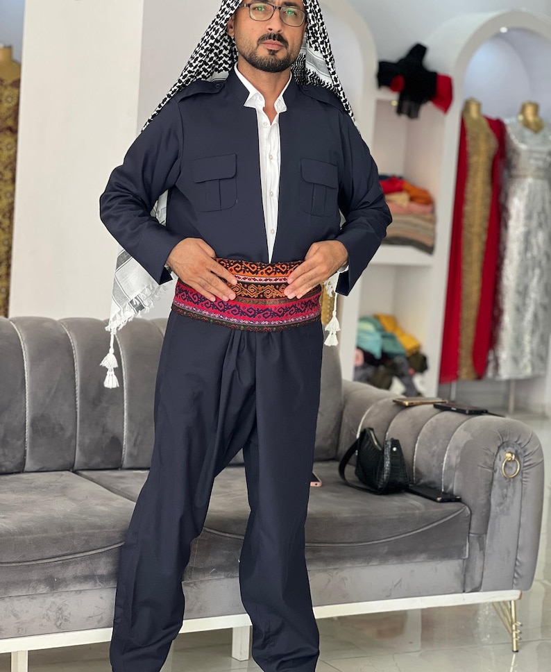 Kurdish Men’s Traditional Wedding Outfit Shal U Shepik - Etsy