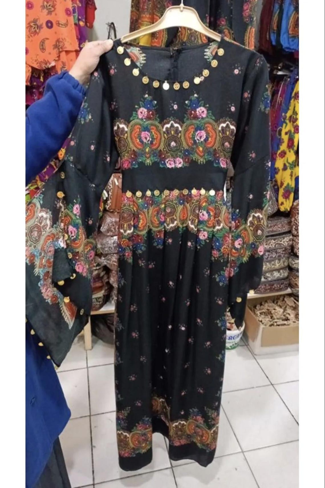 Kurdish Dress Traditional Kaftan Abaya, Kras Fistan Newroz Wedding ...