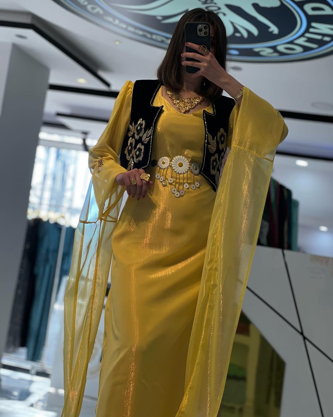 Kurdish Dress Traditional Kaftan Abaya, Kras Fistan Newroz Wedding ...