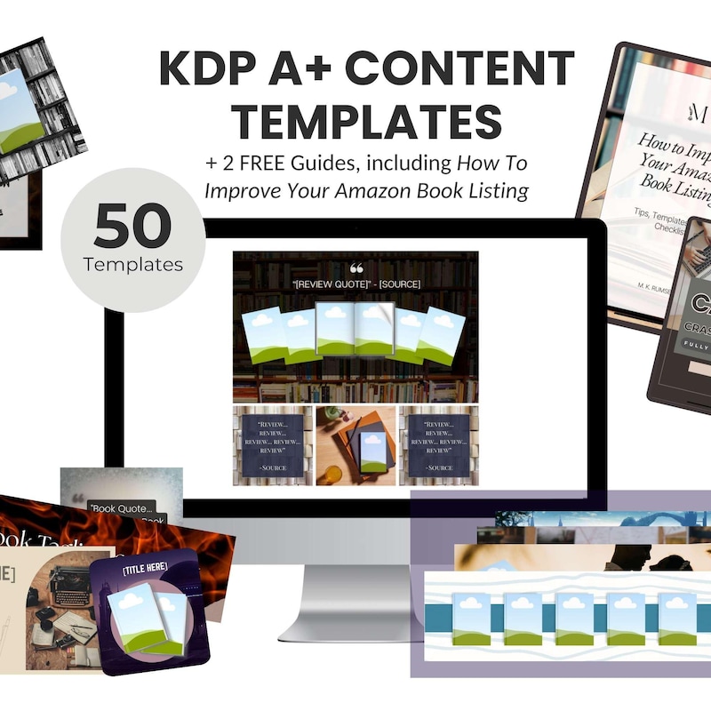 Kdp Guide Book Template - Etsy