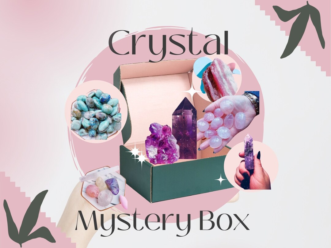 Crystal Mystery Box, Value Crystal Box, Gift Crystal Box - Etsy Canada