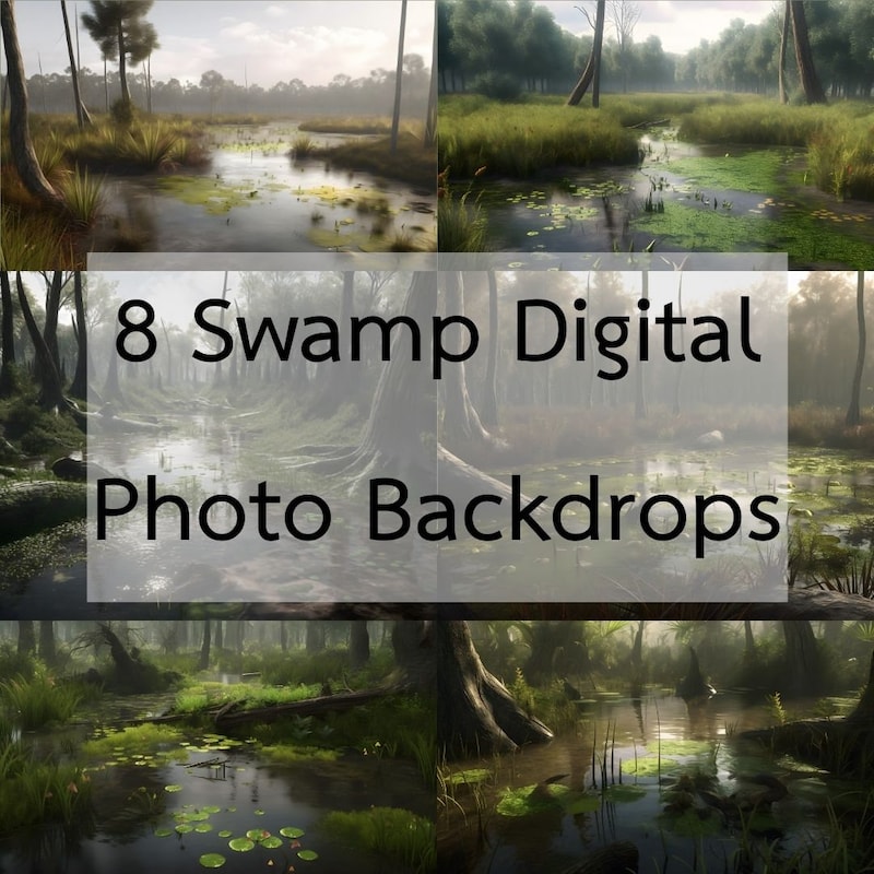Swamp Backdrop - Etsy