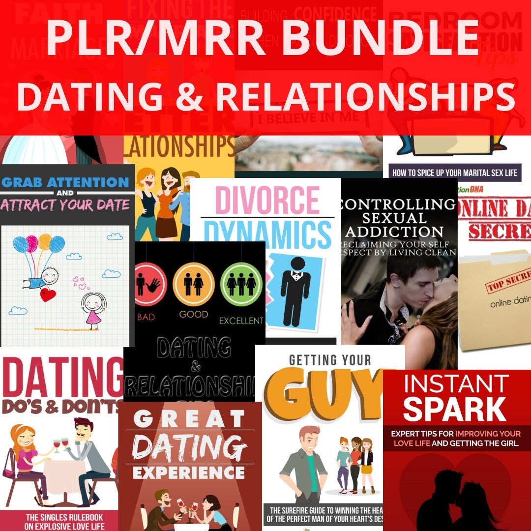 280 Dating & Relationships PLR/MRR Ebooks Bundle - Love, Communication ...