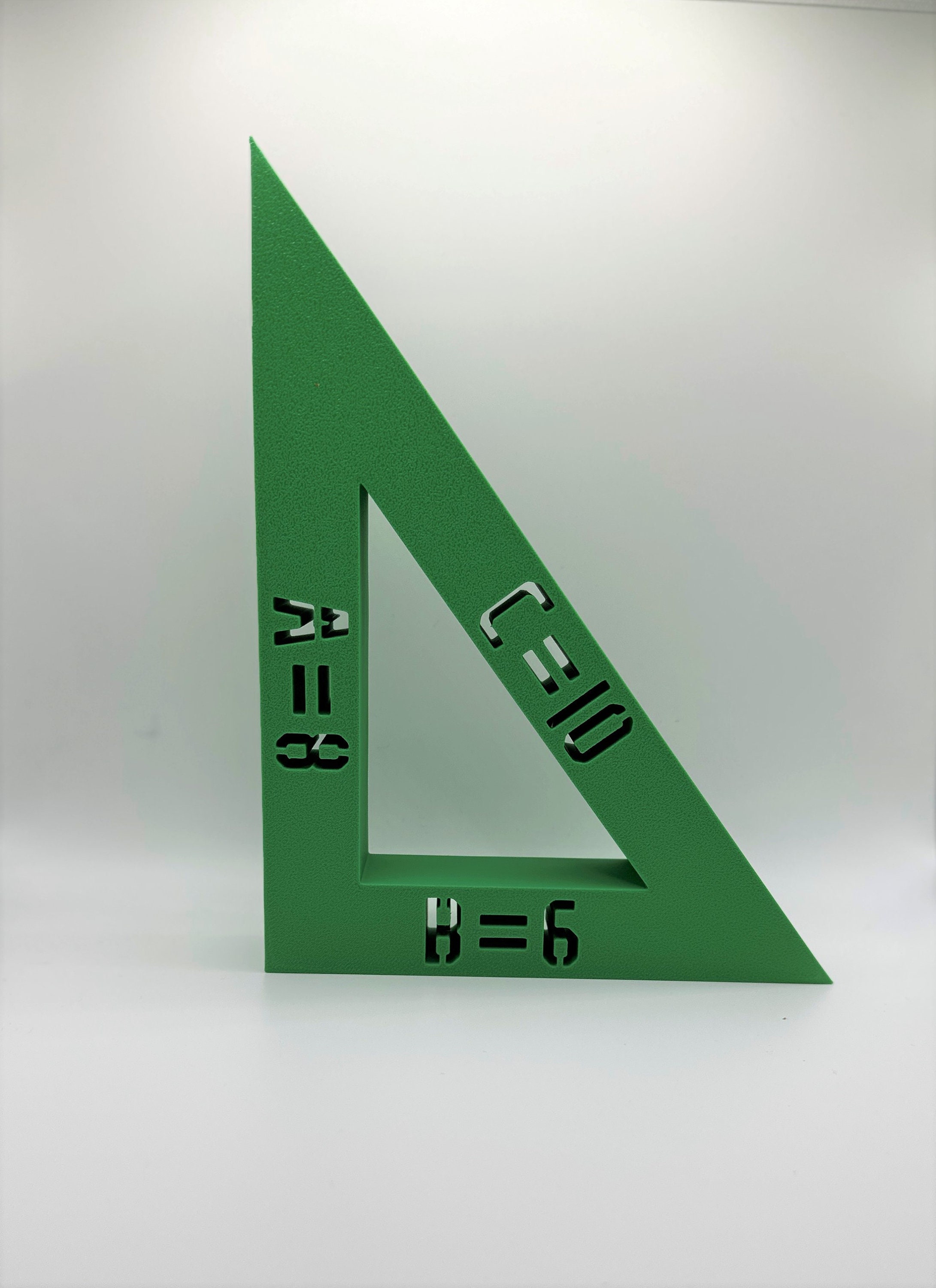 Math Teacher Triangle Desk Decor Pythagorean Theorem Hands - Etsy