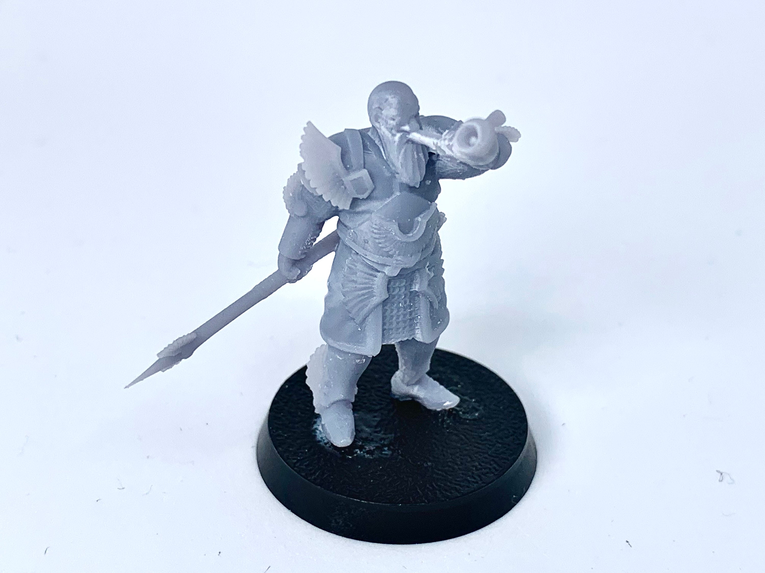 3D Printed Fat Swan Knight Foot and Mounted - Etsy