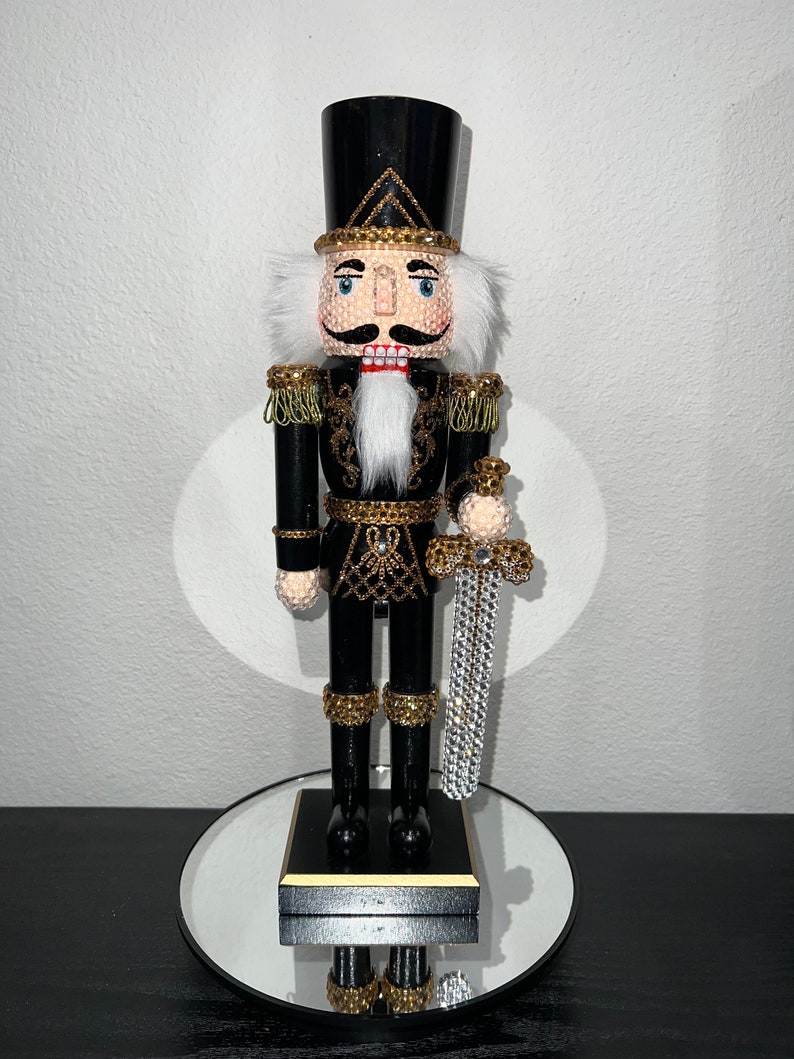 Partial Bling Rhinestone Nutcracker - Etsy