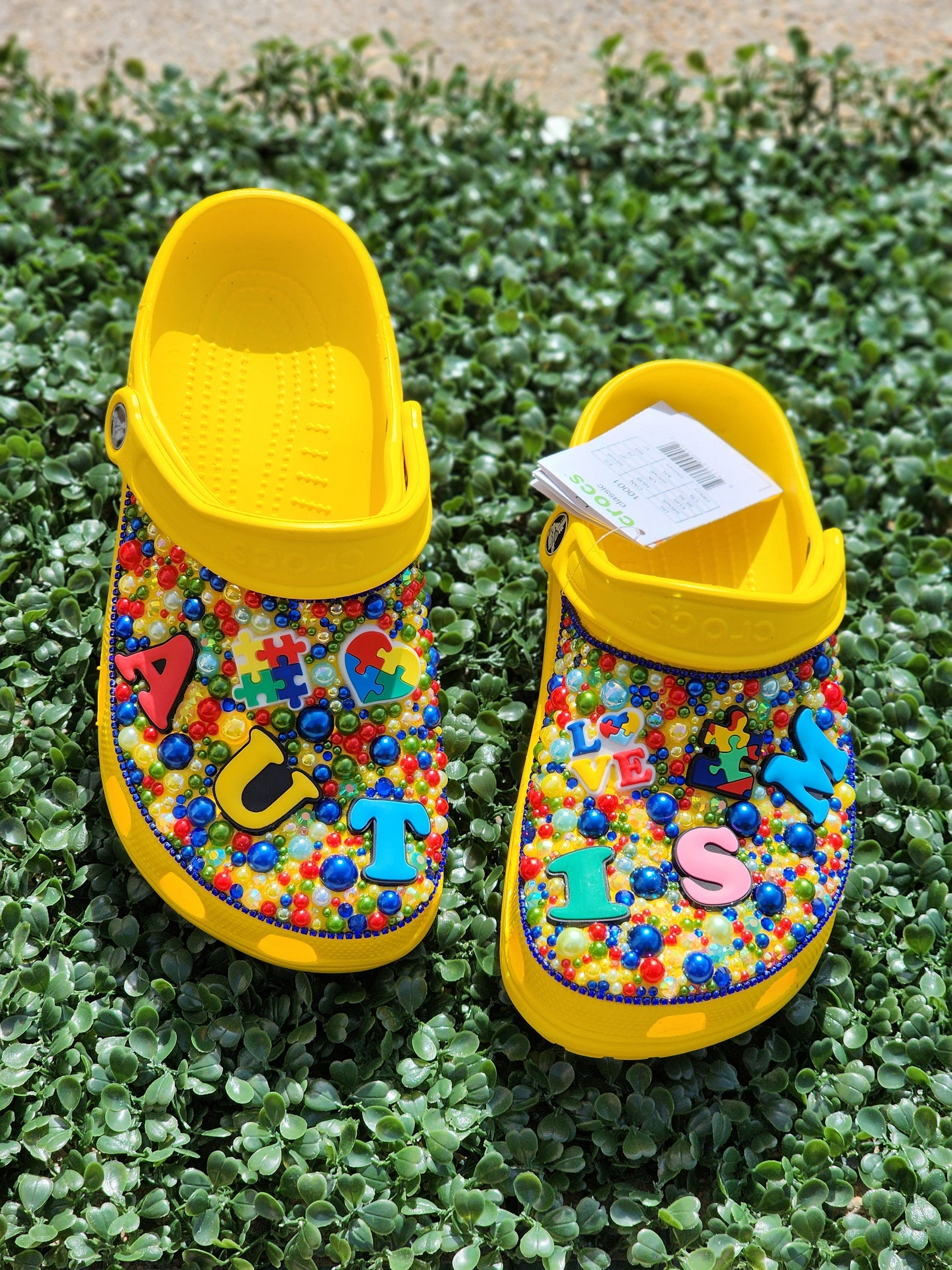 Autism Awareness Customize Crocs, Crocs, Custom Crocs, Autism, Custom ...