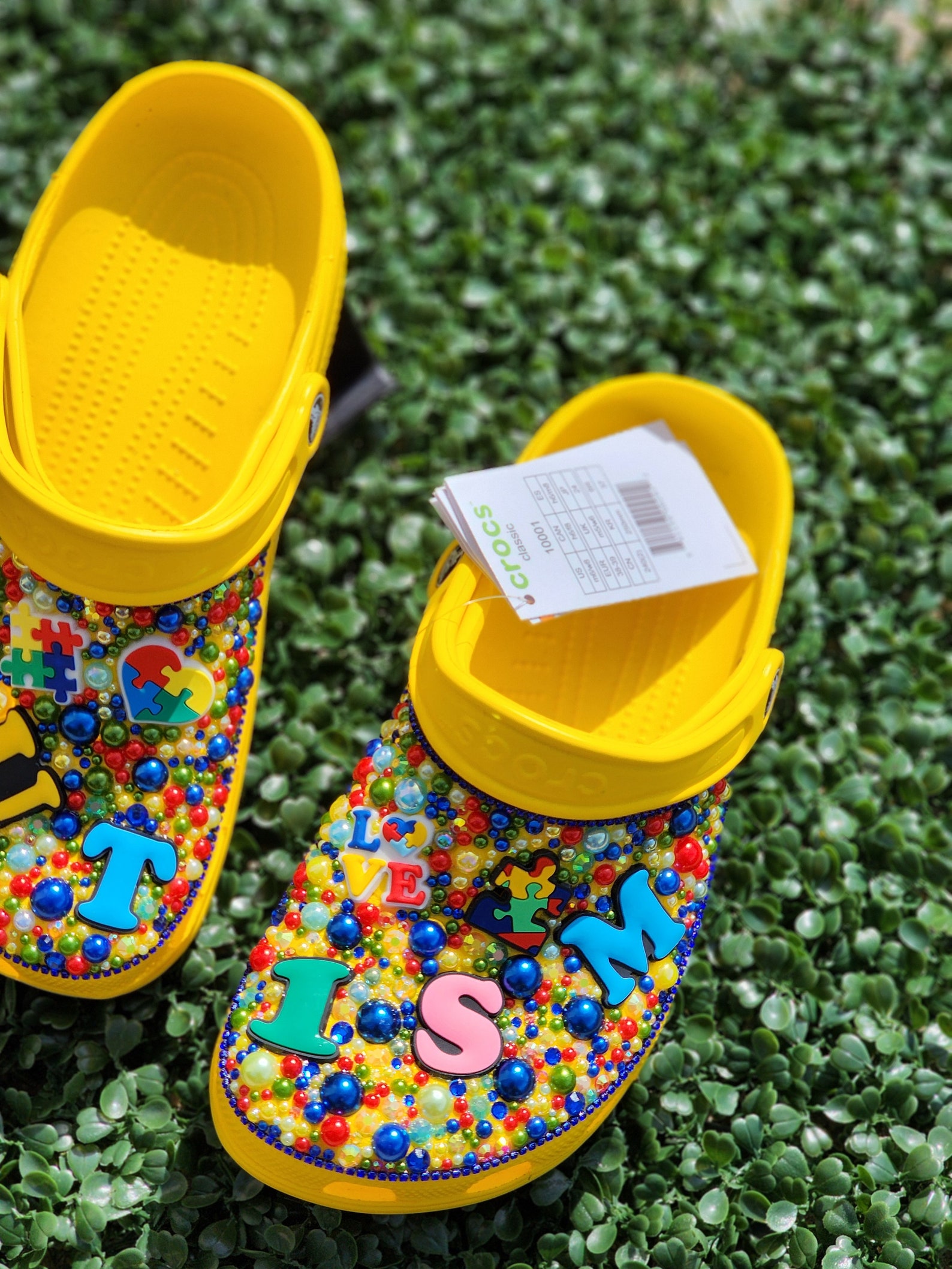 Autism Awareness Customize Crocs, Crocs, Custom Crocs, Autism, Custom ...