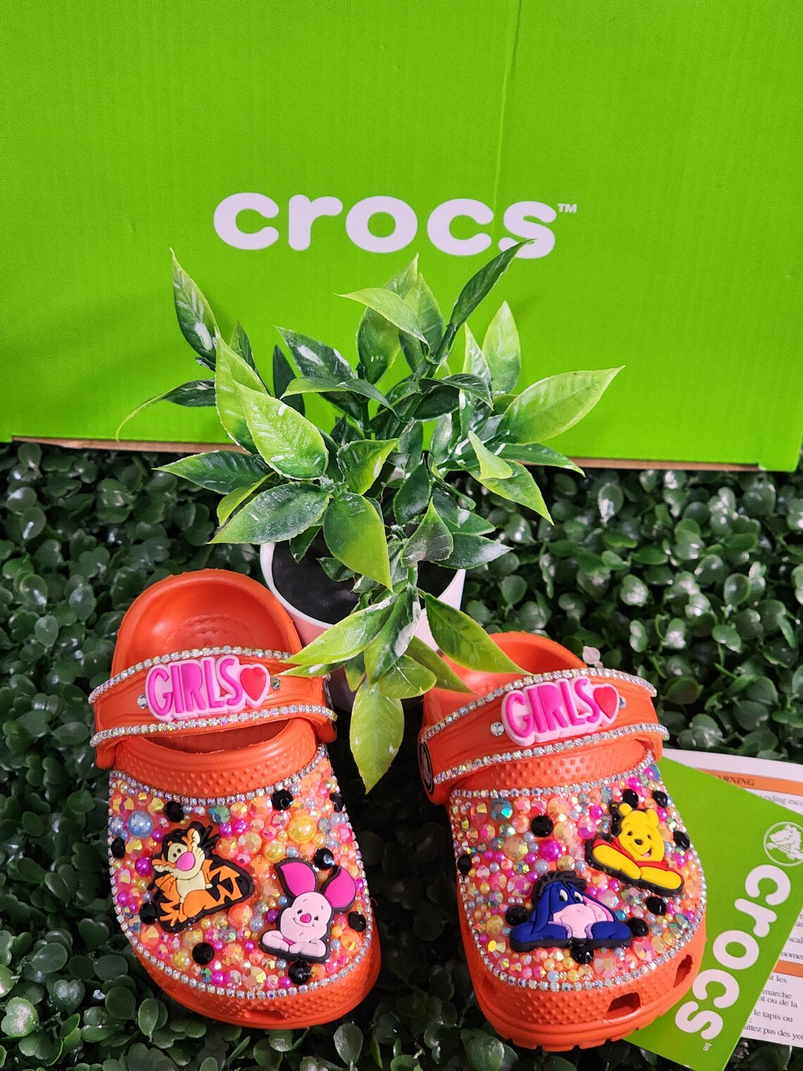 Winnie the Pooh Inspired Customize Crocs, Crocs, Custom Crocs, Pooh ...