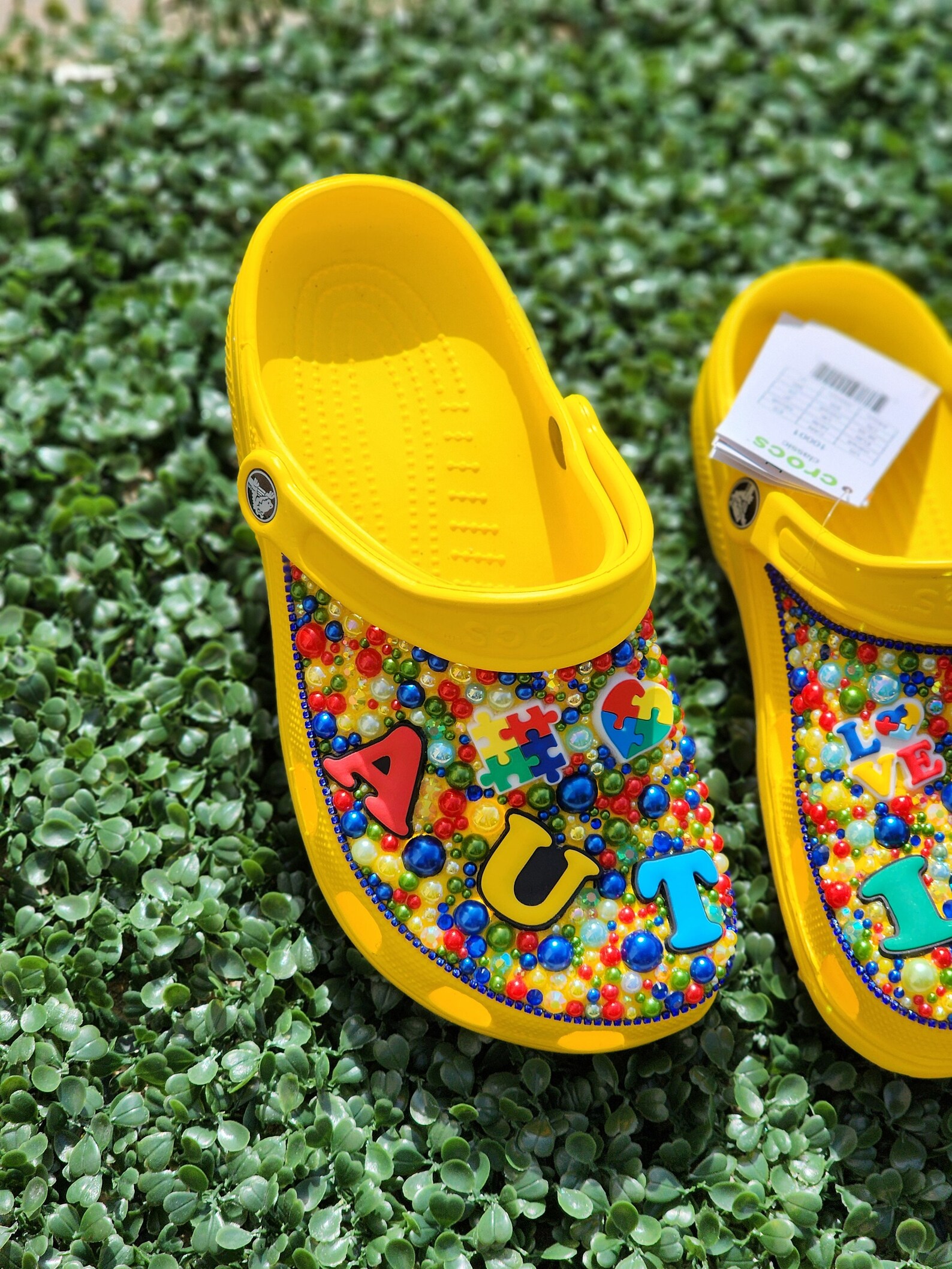 Autism Awareness Customize Crocs, Crocs, Custom Crocs, Autism, Custom ...