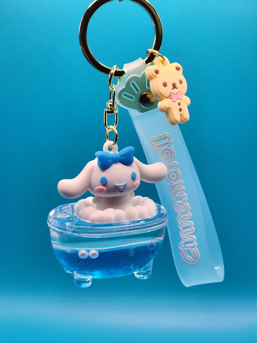 Sanrio Keychains, Cinnamoroll Keychain, Character Keychains, Keychains Lanyards. - Etsy
