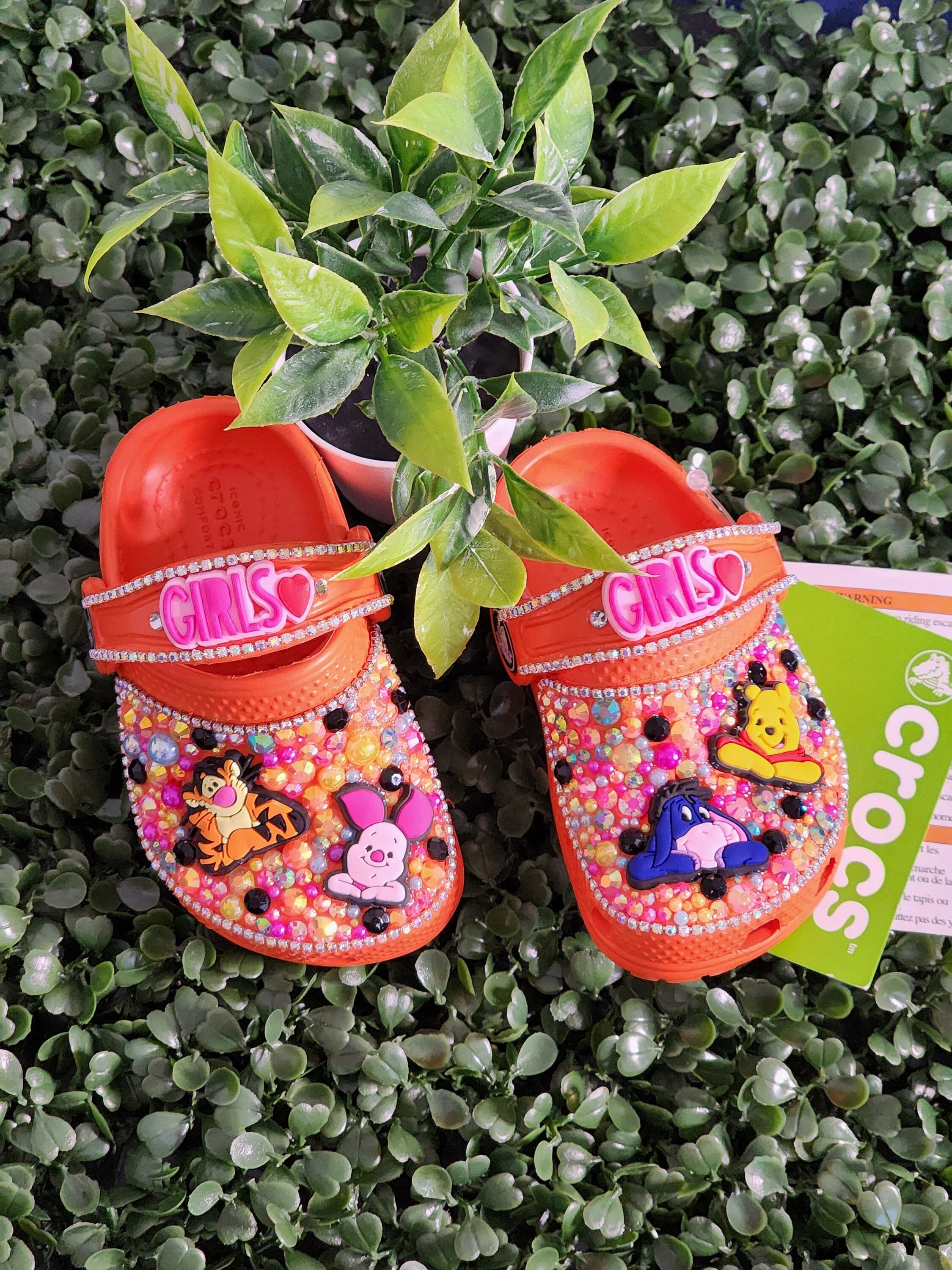 Winnie the Pooh Inspired Customize Crocs, Crocs, Custom Crocs, Pooh ...