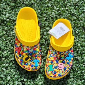 Autism Awareness Customize Crocs, Crocs, Custom Crocs, Autism, Custom ...