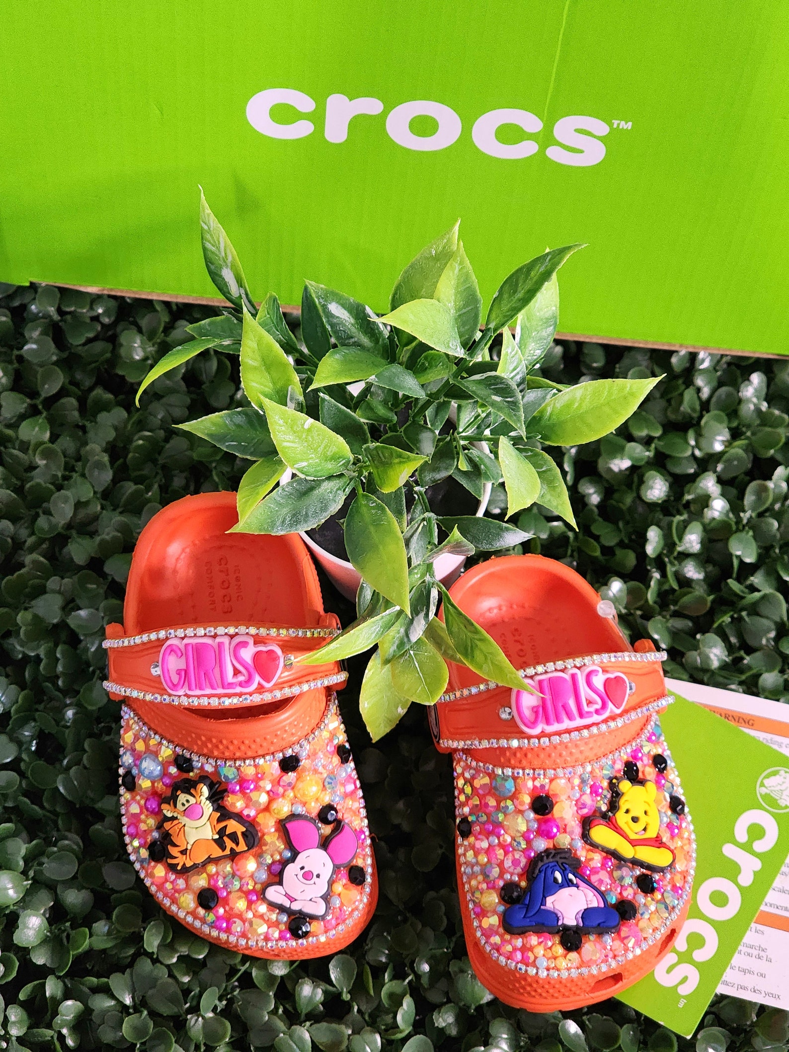 Winnie the Pooh Inspired Customize Crocs, Crocs, Custom Crocs, Pooh ...