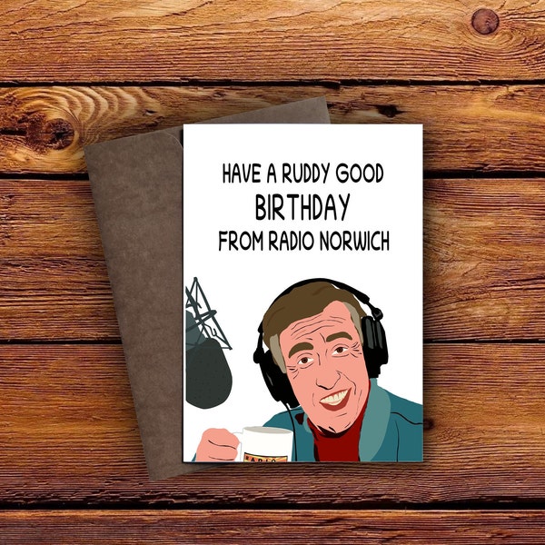 Alan Partridge Birthday Card - Etsy UK