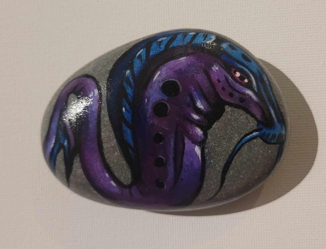 Hand Painted Water Worm - Etsy