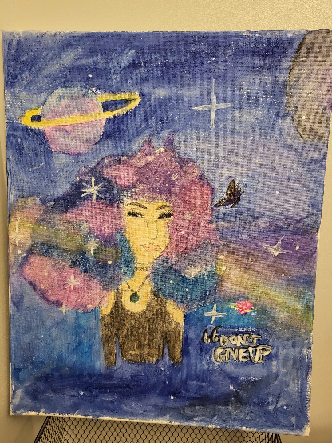 Custom Inspirational Art Portrait of Starchild - Etsy