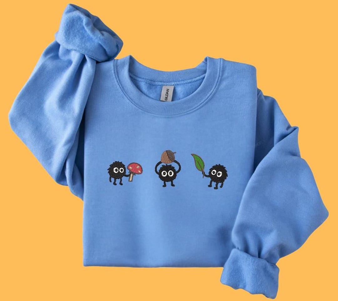 Fall Thanksgiving Gremlins Embroidered Sweatshirt - Etsy