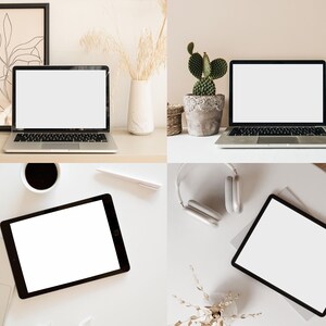 22 Device Mockup Bundle, iPad Tablet Mockup, Desktop MacBook Laptop ...