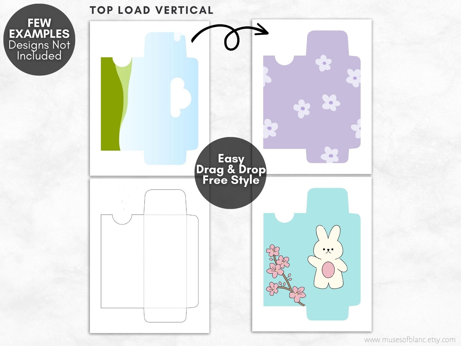 Drag and Drop Money Envelope Template, Custom Printable Money Envelope ...