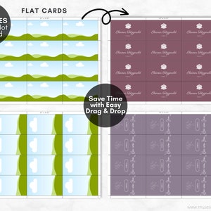 Drag and Drop Place Cards Templates, Custom Blank Cards Templates ...