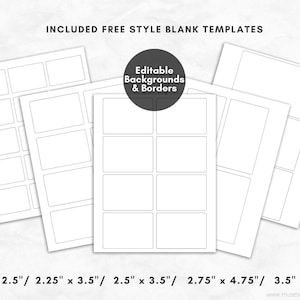 Drag and Drop Playing Cards Templates, Custom Blank Cards Template ...