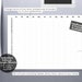 Editable Forever Calendar Template, Perpetual Calendar Reusable, Google ...
