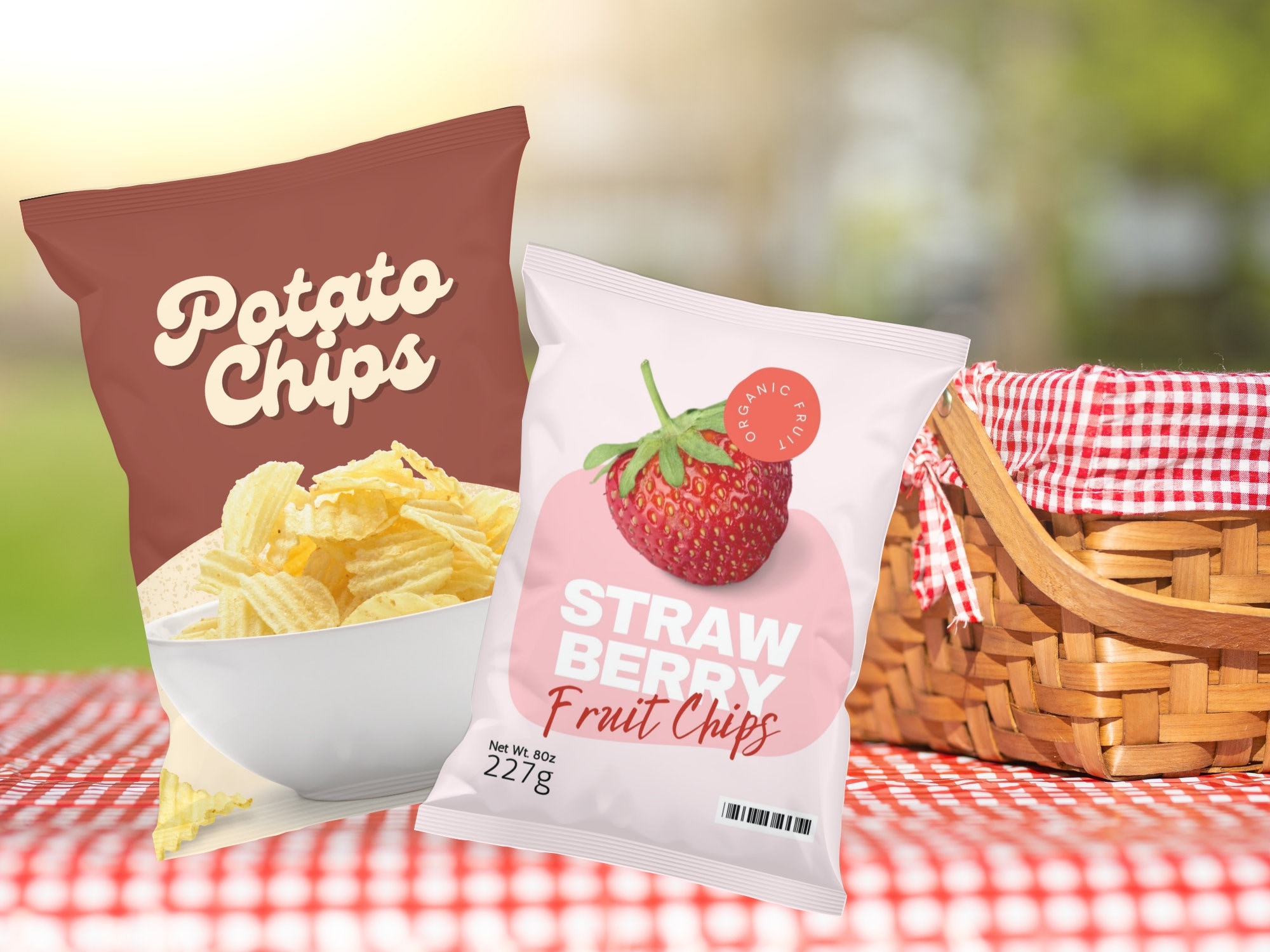 Editable Chip Bag Mockup Template Drag and Drop Chip Bag - Etsy UK